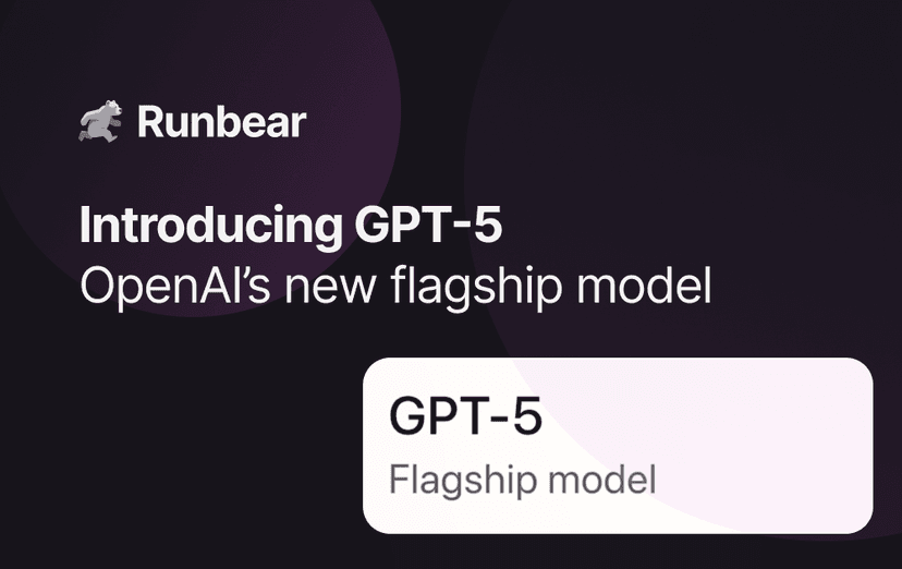 GPT-5 Benchmarks | Runbear